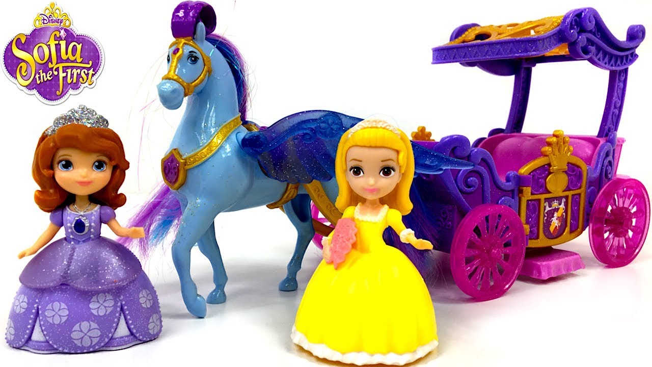 CARRUAJE CON CABALLO ROYAL DE LA PRINCESA SOFIA THE FIRST CON AMBER ...