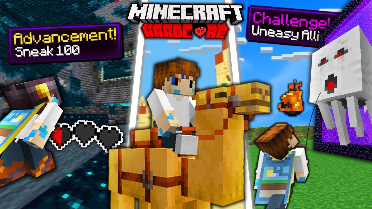 I Completed EVERY ADVANCEMENT in Minecraft Hardcore... [#31] - YouTube