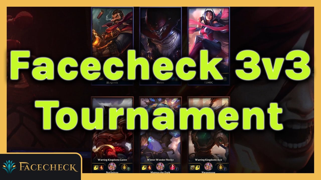 League of Legends 3v3 Tournament NA - YouTube