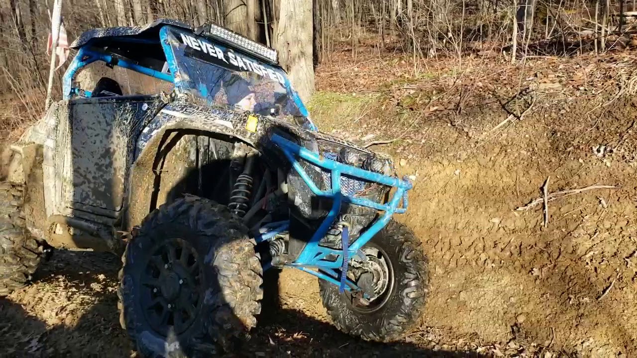 Rzr 800s Trail Riding at camp with Sasha Driving 1-10-21 - YouTube