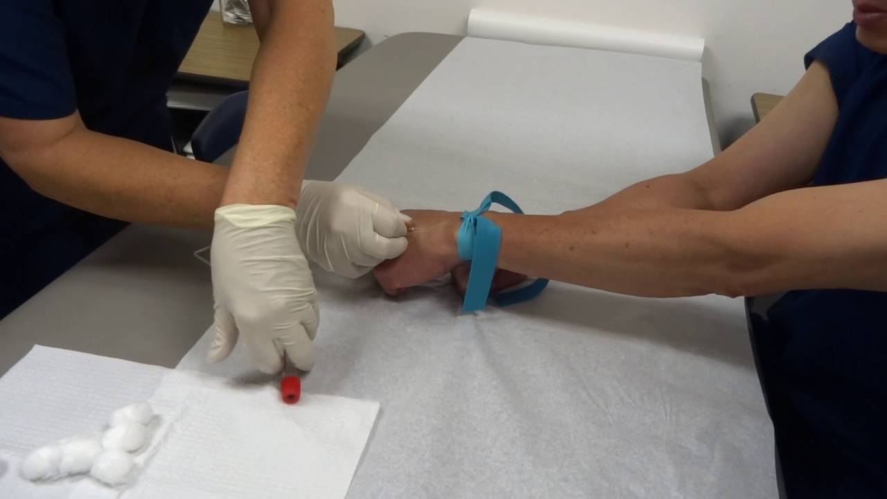 Butterfly Venipuncture Practice -1 June 30, 2016 - YouTube