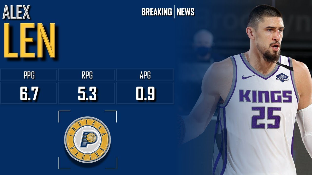 𝐁𝐑𝐄𝐀𝐊𝐈𝐍𝐆 𝐍𝐄𝐖𝐒: Indiana Pacers Sign Alex Len After Clearing Waivers ...