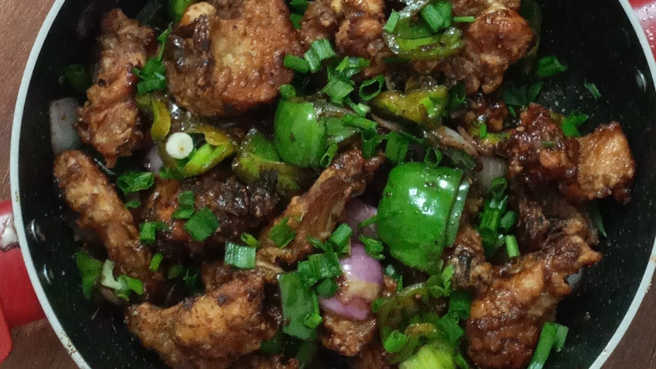 chilli chicken (with bone) llchinese starter recipe l @foodiezzzpoint ...