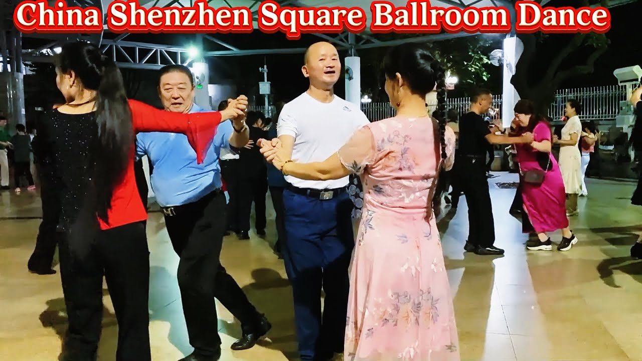Stunning! Shenzhen's middle-aged and elderly ballroom dance brings out ...