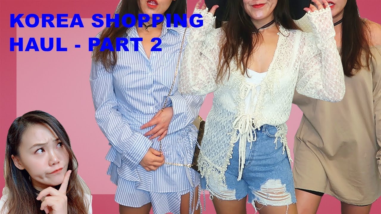 韩国购物开箱测评 微胖显瘦春夏穿搭 最爱Stylenanda 3CE | Huge Korean Affordable Fashion ...