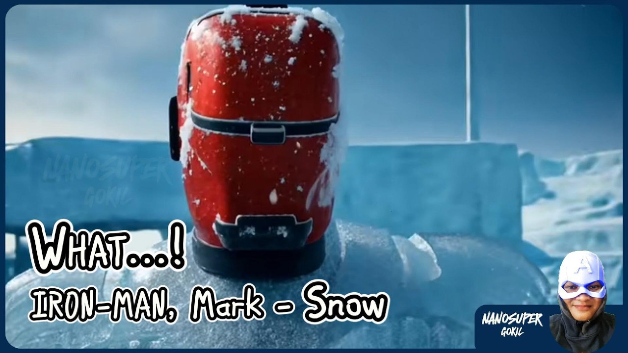 WHAT...! IRON-MAN, Mark – Snow | Ice-Cold Power in a Crystal-Clean ...