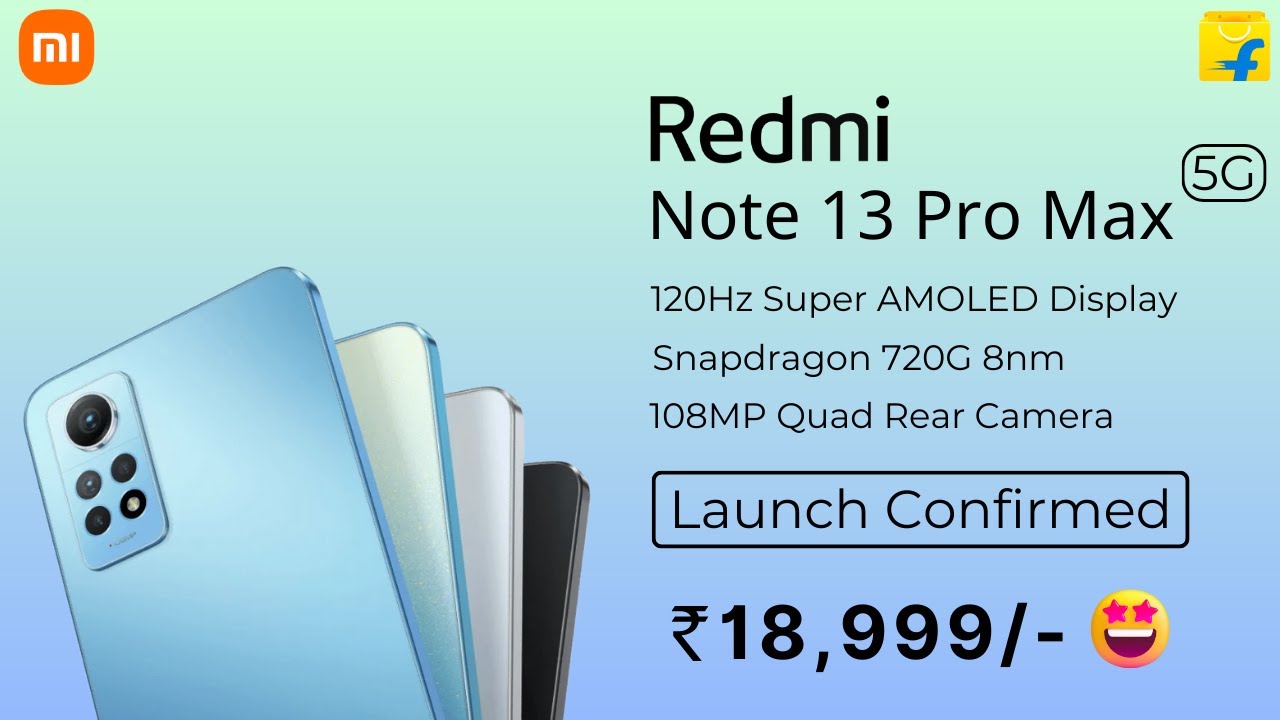 Redmi Note 13 Pro Max Launch Date Goes Official 😮🔥 | 5000mAh | 108MP ...