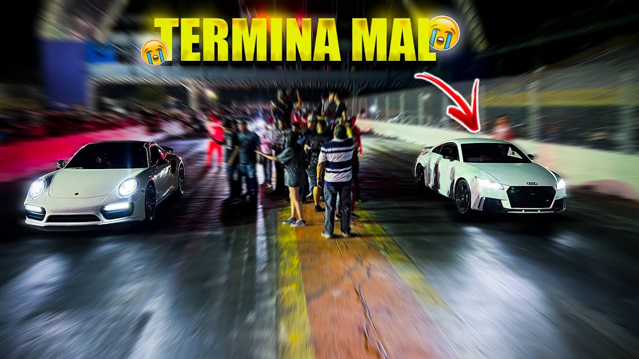 CORRIENDO POR PRIMERA VEZ MI PORSCHE 911 VS AUDI TTRS Y OCURRE UN ...
