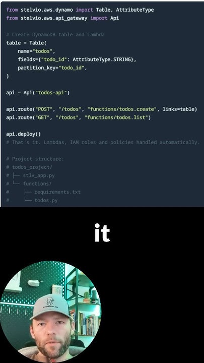 Cloud Infrastructure Defined In Python? (Stelvio.dev) - YouTube