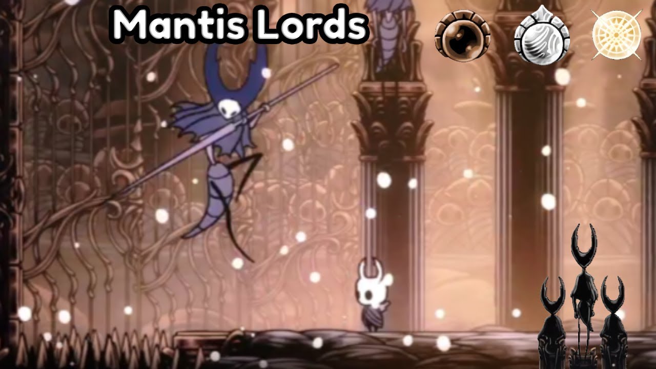 Mantis Lords [Hitless] - Boss Fight, Hollow Knight - YouTube