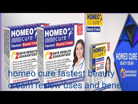Homeo cure Beauty cream Review/Best Night Cream for Whitening - YouTube