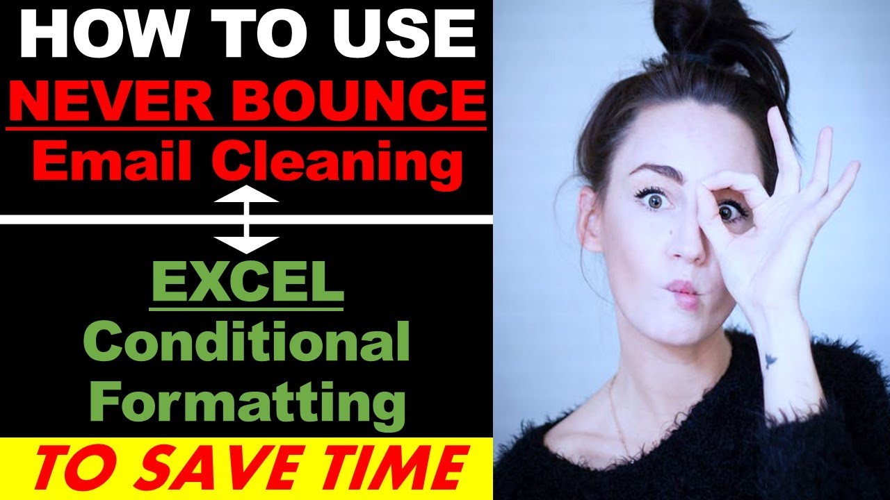 Never Bounce Email Cleaner Excel Conditional Formatting Email List Never Bounce Email Cleaner Excel Conditional Formatting Email List