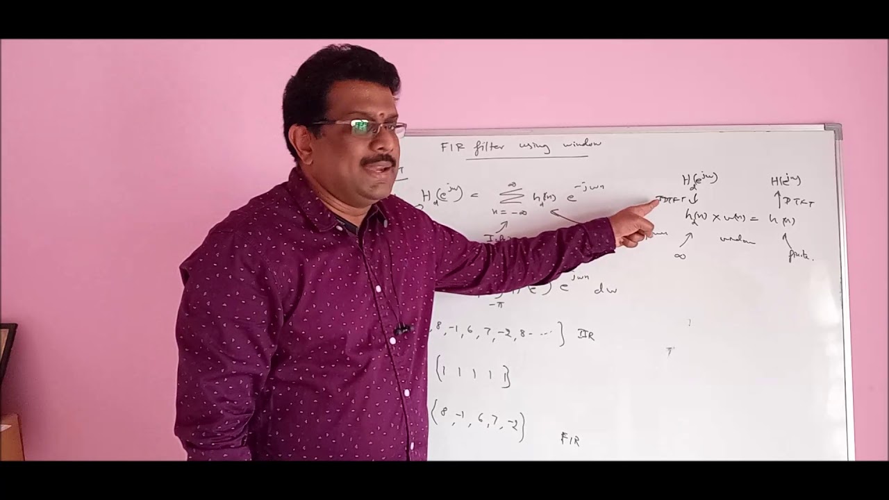 DSP 38_FIR Filter - Window Technique - YouTube