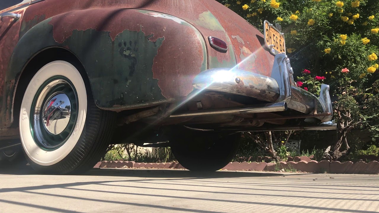1947 Chevrolet Bomb Straight Pipes - YouTube
