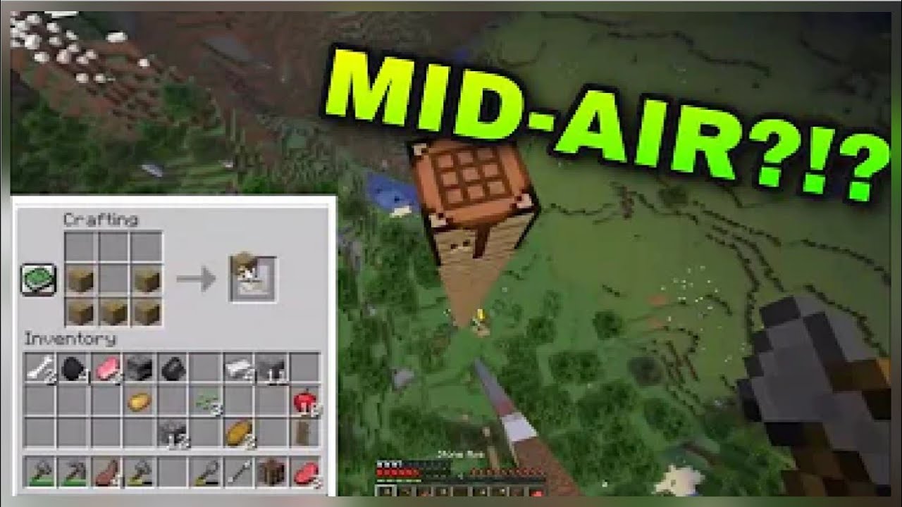 Dream Crafting Boat Mid-air be like... - YouTube