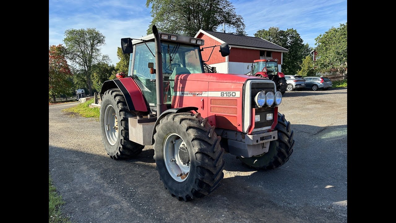 Massey Ferguson 8150 med twintrac | 083110 - YouTube