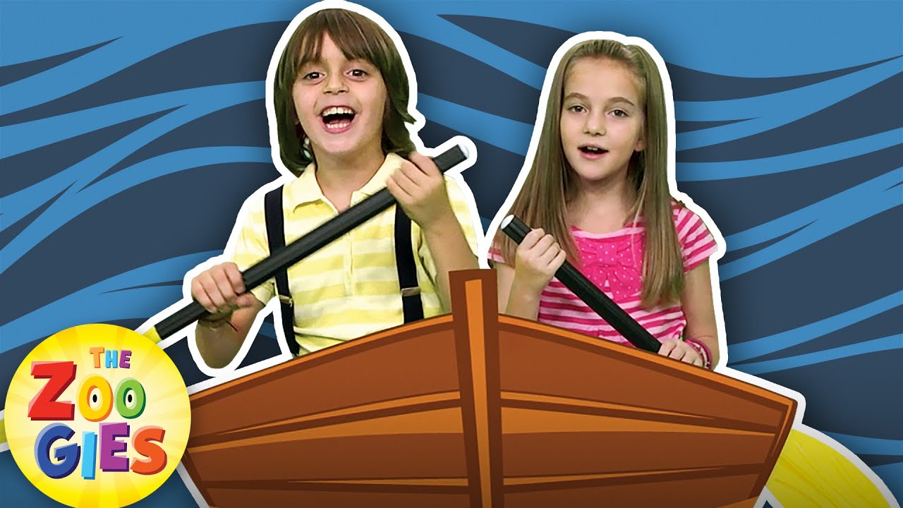 The Zoogies - Row Row Row Your Boat | #BabyWalrus Nursery Rhymes & Kids ...