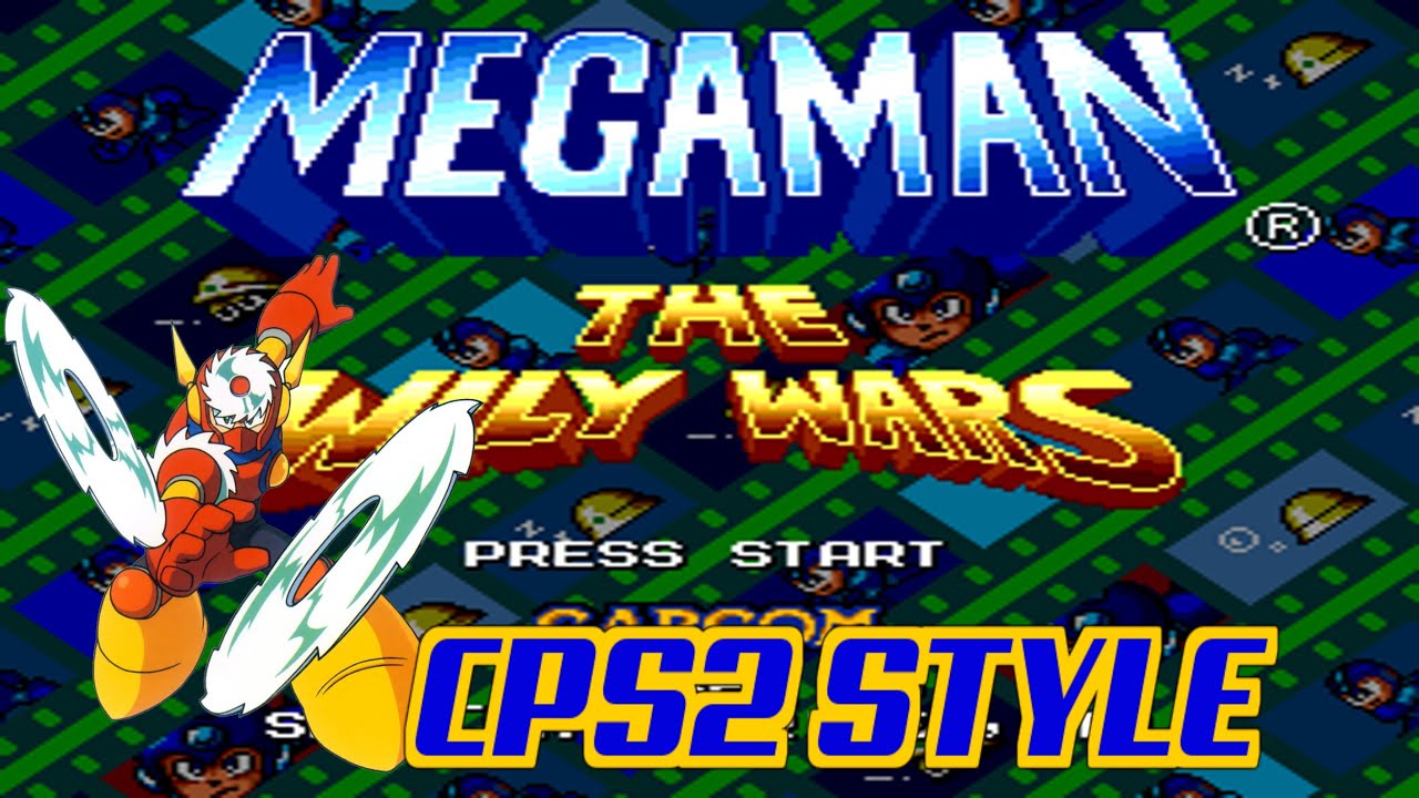 Mega Man The Wily Wars - Metal Man(CPS2 Style) - YouTube