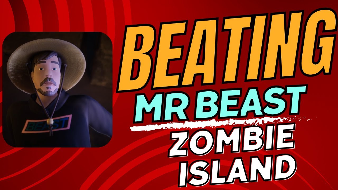 Beating Mr Beast Zombie Island - YouTube