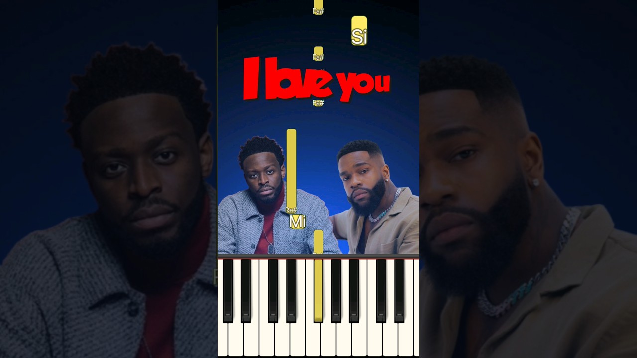 Dadju & Tayc I love you #piano #dadju #iloveyou #shorts #tayc - YouTube