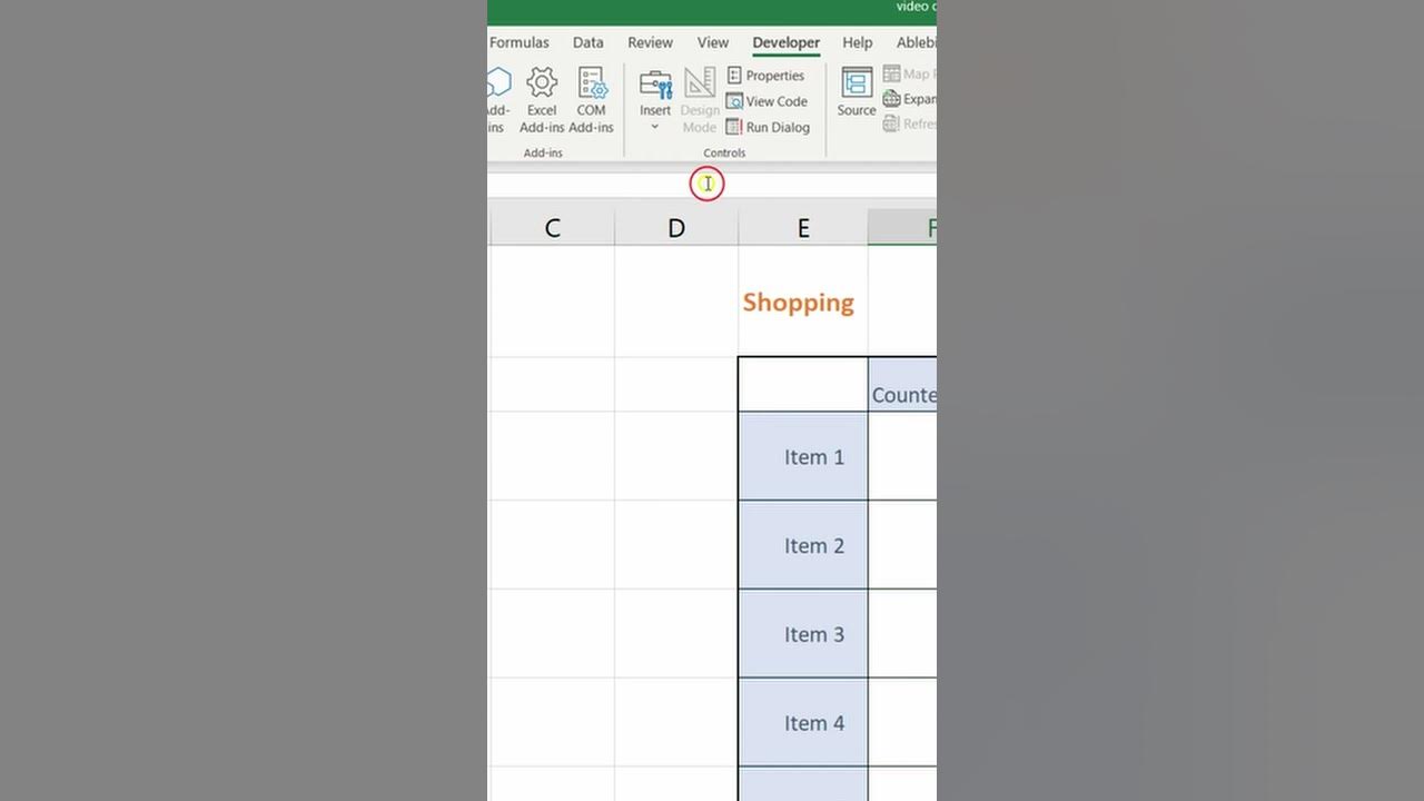 Create A Counter In Excel shorts excel viralreel exceltips tips create-a-counter-in-excel-shorts-excel-viralreel-exceltips-tips