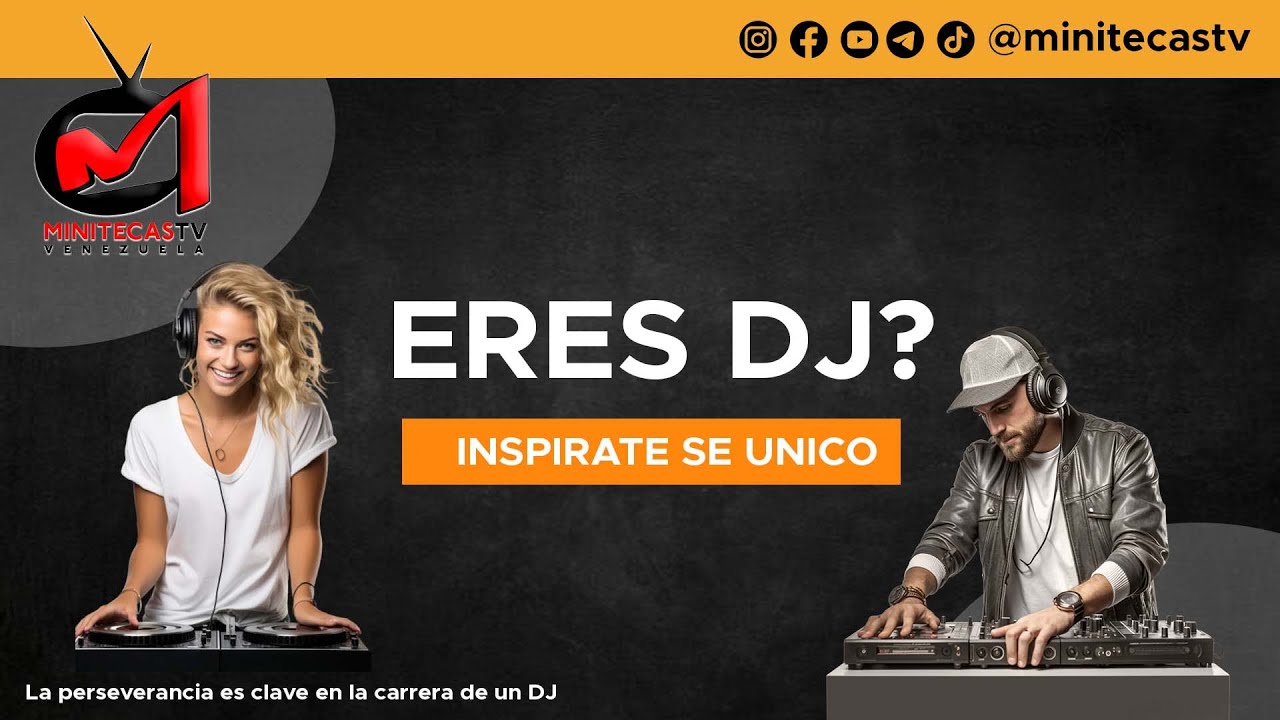Eres DJ escucha este mensaje es para ti - seras unico. - YouTube