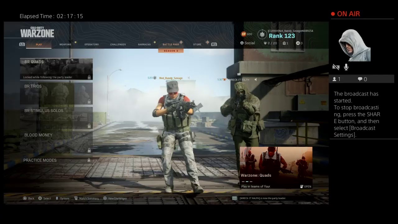 First COD Stream - YouTube