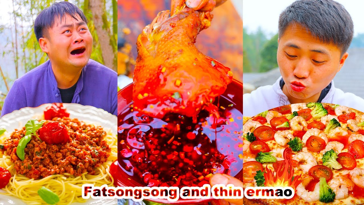 mukbang | Crocodile Head | Spicy Bullfrog | Big Oyster | chinese food ...