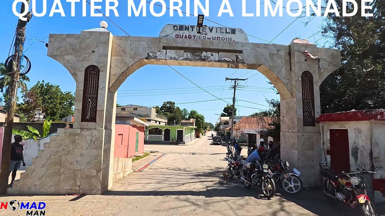 STREETS OF QUATIER MORIN TO LIMONADE, HAITI 2024 - YouTube