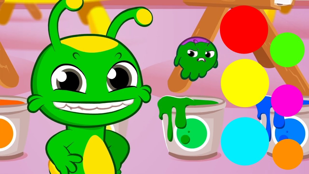 Learn the colors with your magic friend Groovy The Martian ...