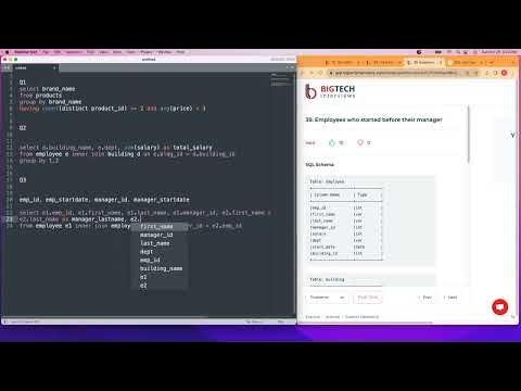 FAANG SQL Interview Questions and Answers - YouTube