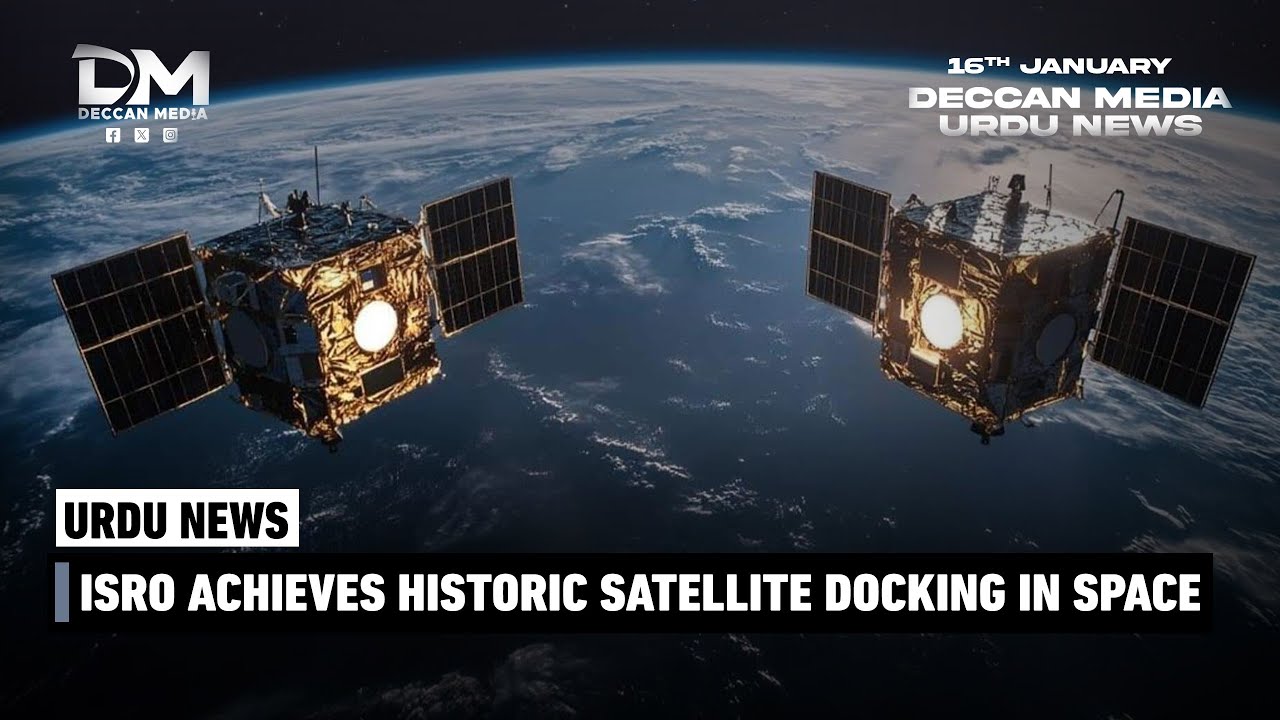 ISRO Ne Space Mein Satellite Docking se Tareekh Bana Di | Deccan Media ...