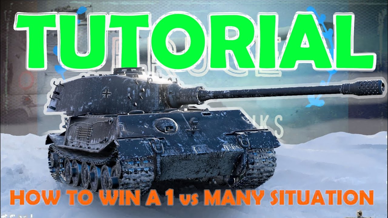 How to win a 1 vs many situation | World of Tanks Tutorial | WoT with ...