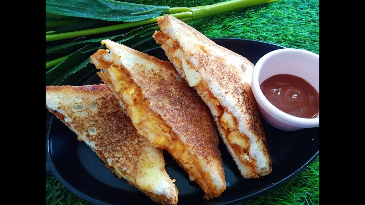 Panner Sandwich | Cheese Panner Sandwich | Snacks Box Recipe | Kids ...