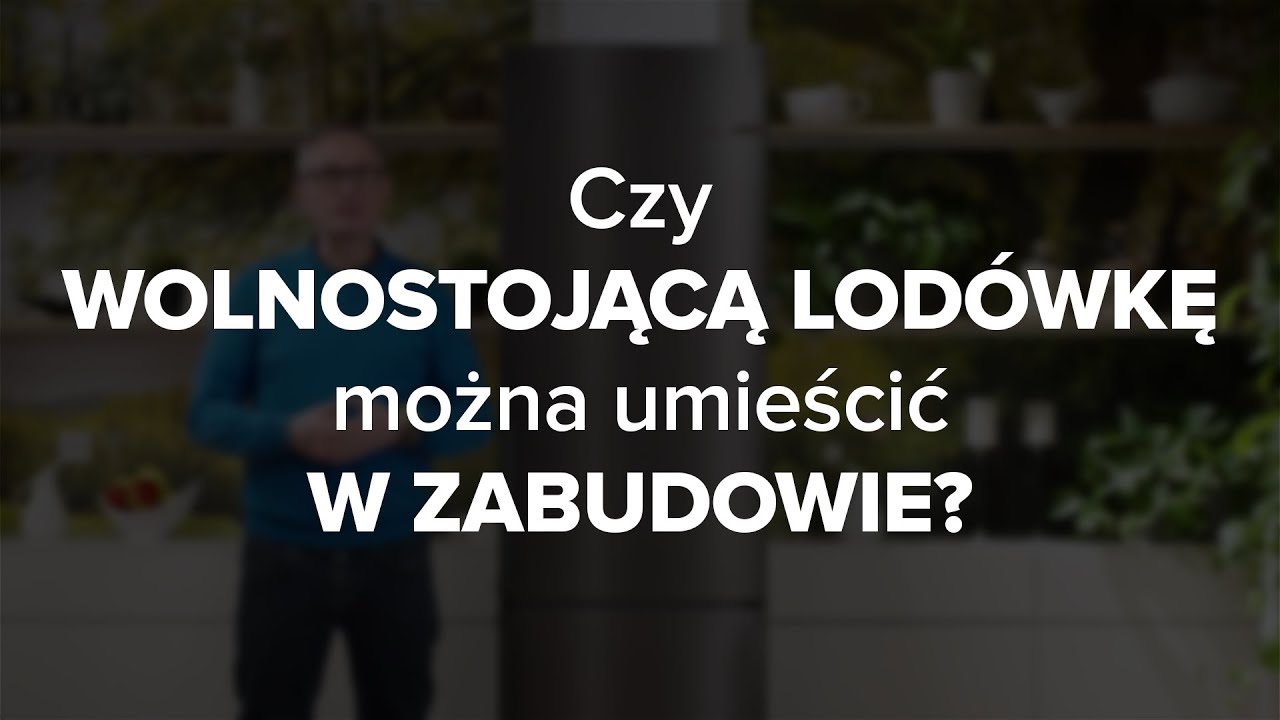 Czy wolnostojącą lodówkę można umieścić w zabudowie? | Max Kuchnie ...