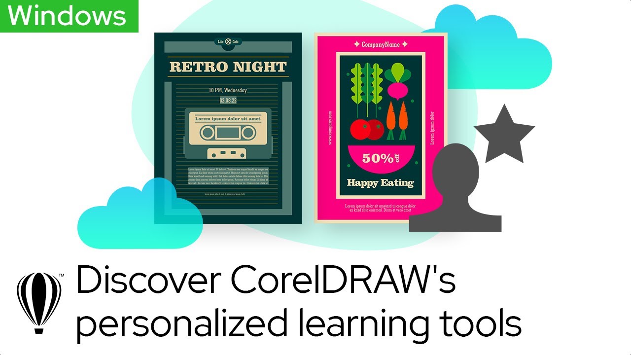 Discover CorelDRAW's personalized learning tools Windows - YouTube