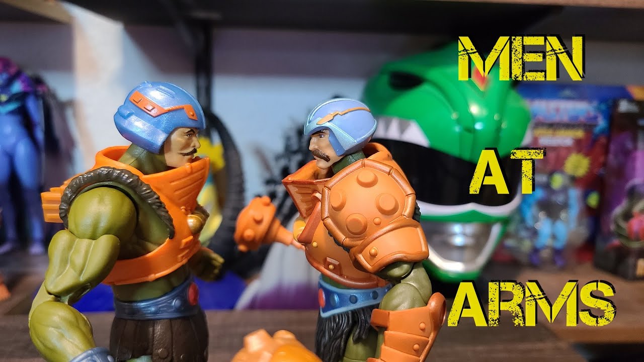 Adding New Eternia Man-At-Arms to the Shelf - YouTube