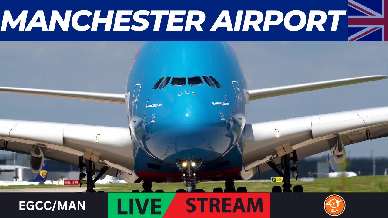 🔴 | Manchester Airport LIVE | Tues 6th Feb '24 | Breathtaking muliti ...