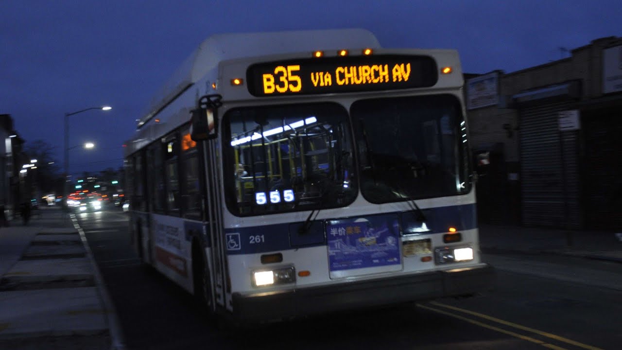 MTA NYCT: Onboard 2011 New Flyer C40LF #261 on the B35! (READ DESC ...