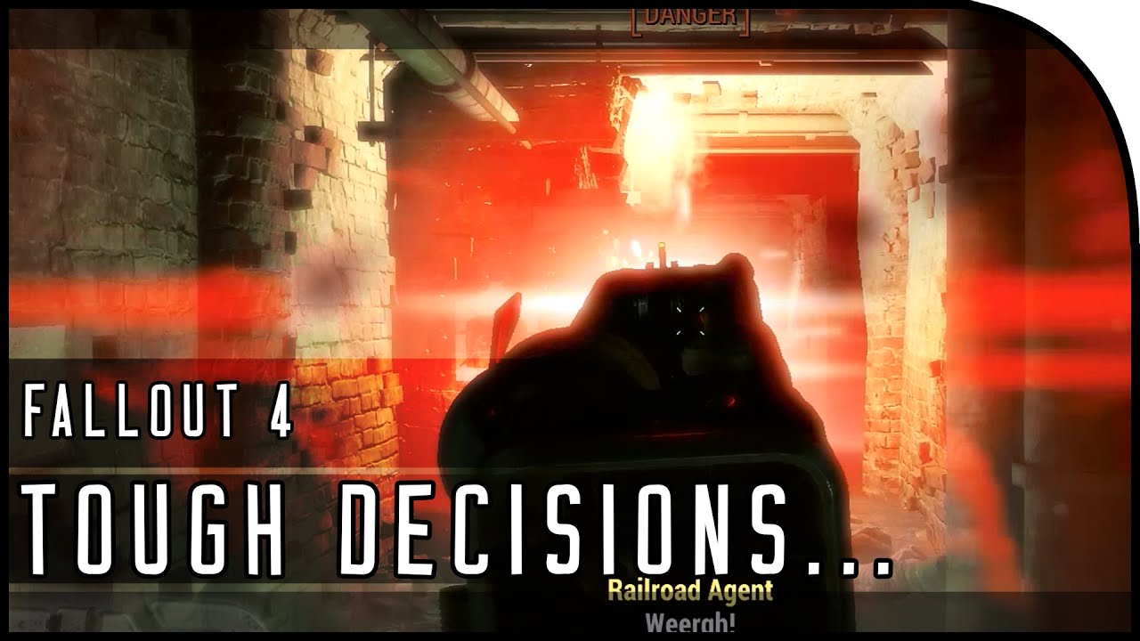 Fallout 4 Gameplay Walkthrough Part 36 – “Tough Decisions, The Railroad ...