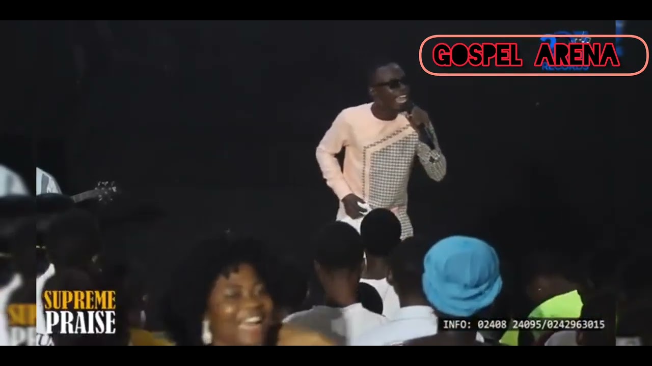 OSEI BLESSING MADE A GREAT PERFORMANCE @ SUPERM PRAISE 2023 - YouTube