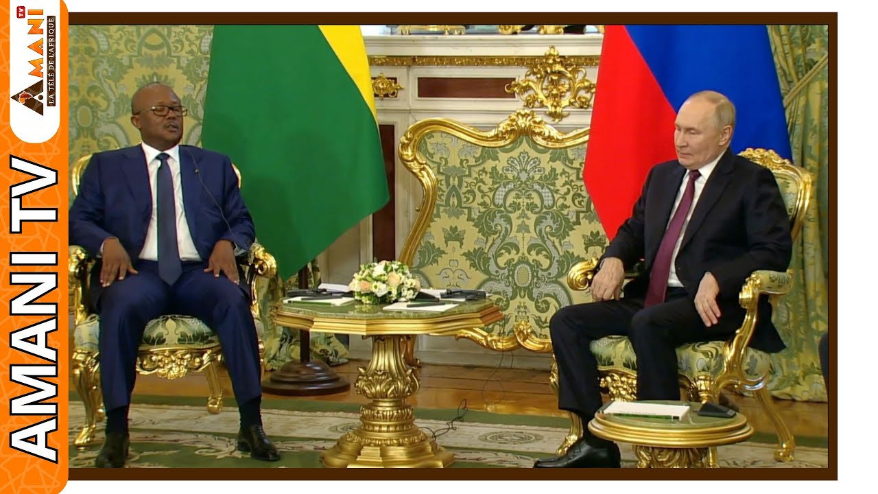 « Merci frère, cher Poutine » Le président de la Guinée-Bissau Embaló ...