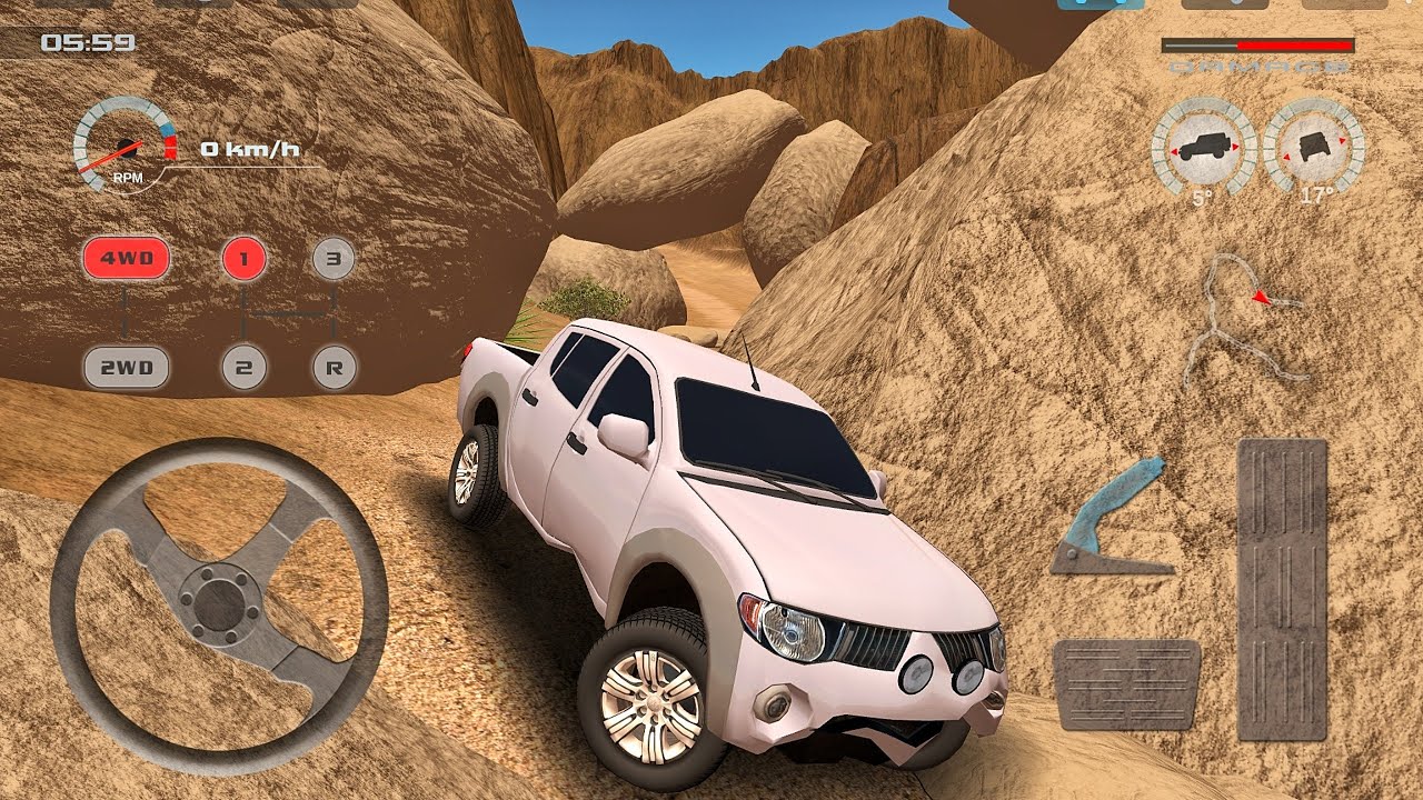 Offroad 4x4 Driving Simulator! - Offroad Drive Dessert - Car Simulator ...