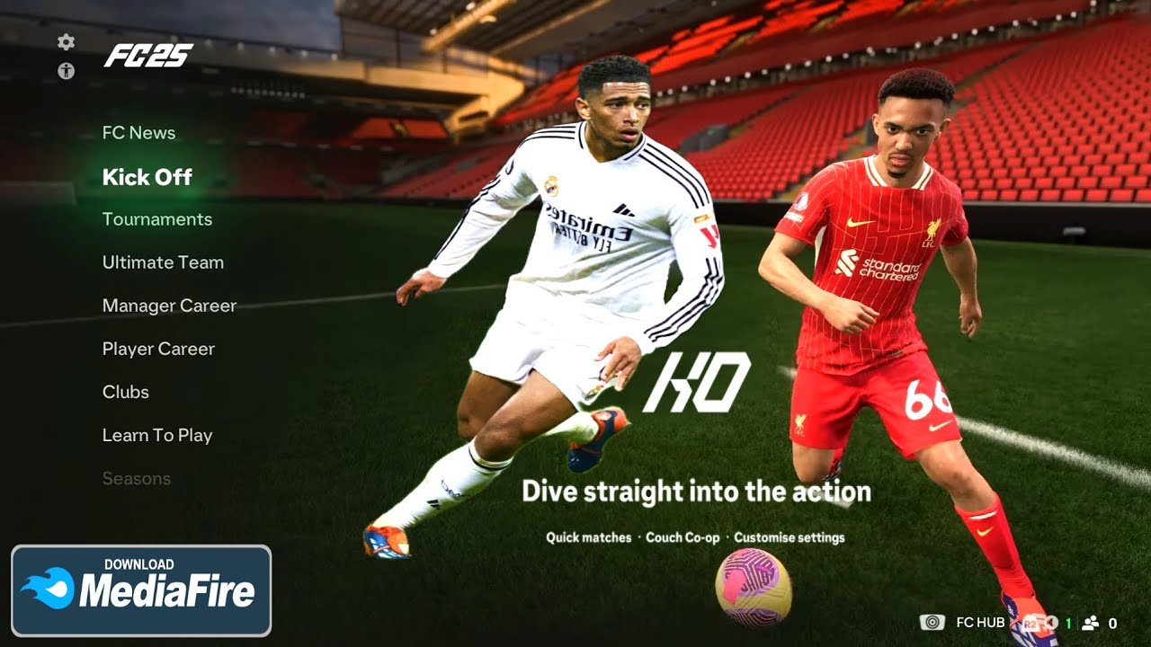 INCREIBLE NUEVO FIFA 16 MOD FC 25 ANDROID TODOS LOS FICHAJES Y KITS 24 ...