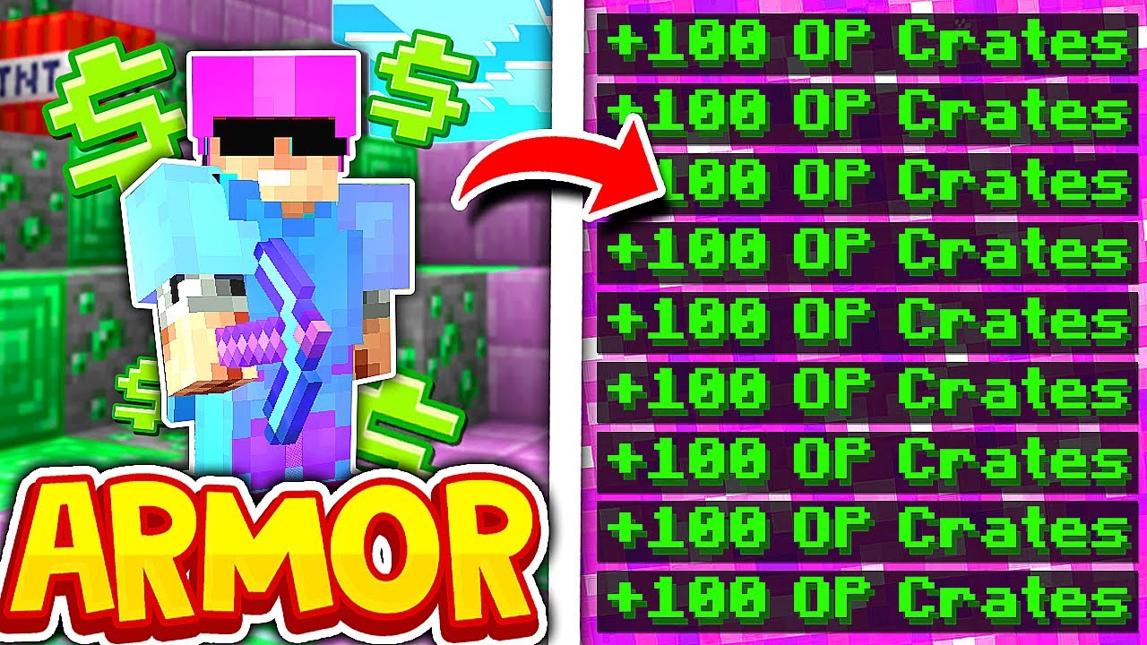 MAXING our *FIRST* BOOSTER ARMOR in MINECRAFT: PRISONS?! | Minecraft OP ...