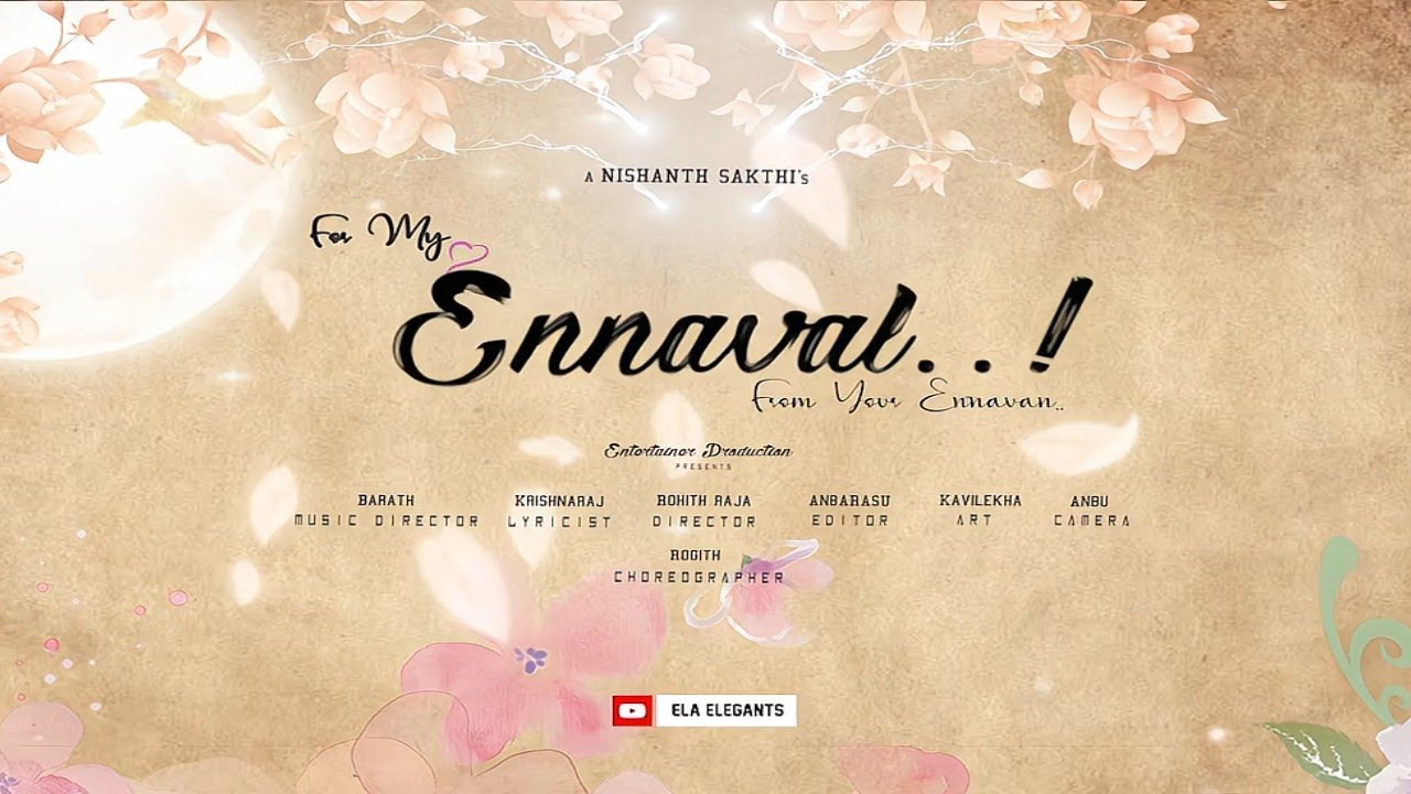 FOR MY ENNAVAL FROM YOUR ENNAVAN ANNOUNCEMENT TEASER - YouTube