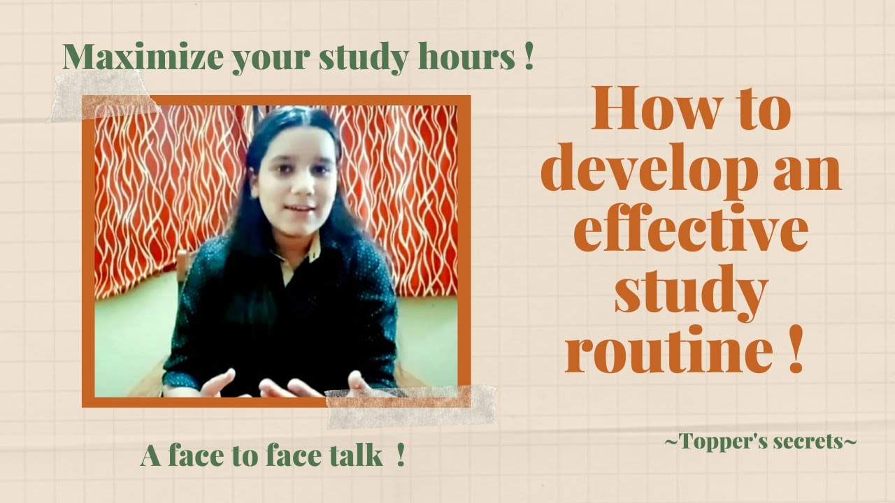 How to build an effective study routine 📚🌟 + Maximize your productivity ...