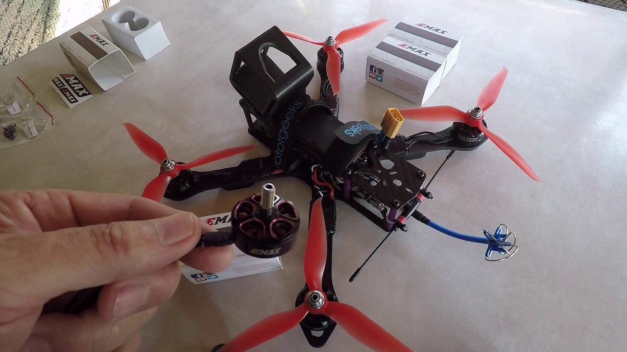 TBS Crossfire Micro Long Range FPV - Motor Swap - YouTube