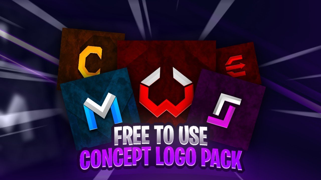 FREE TO USE PREMIUM CONCEPT LOGO PACK😻🔥 - YouTube