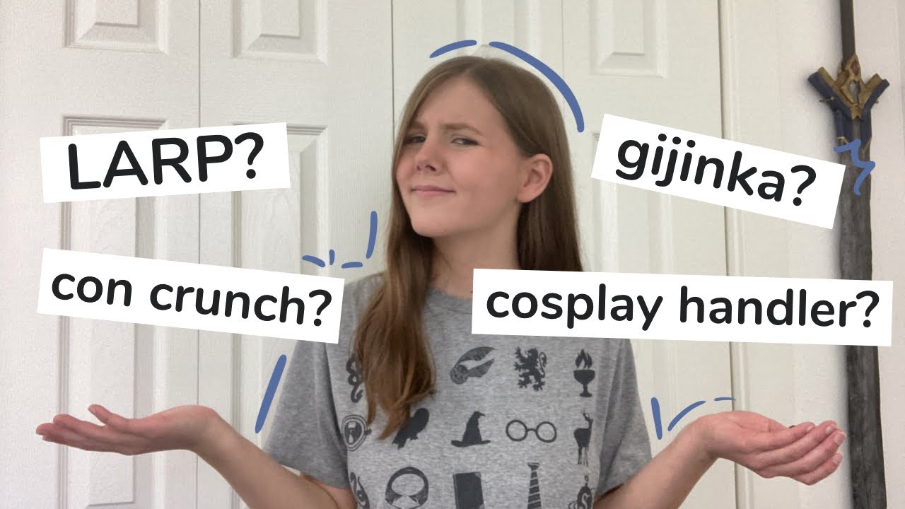 Learn Cosplay Words & Their Definitions - YouTube